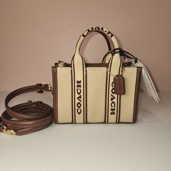 Coach | Bags | Nwtcoach Cs68 Smith Mini Tote Natural Multi | Poshmark